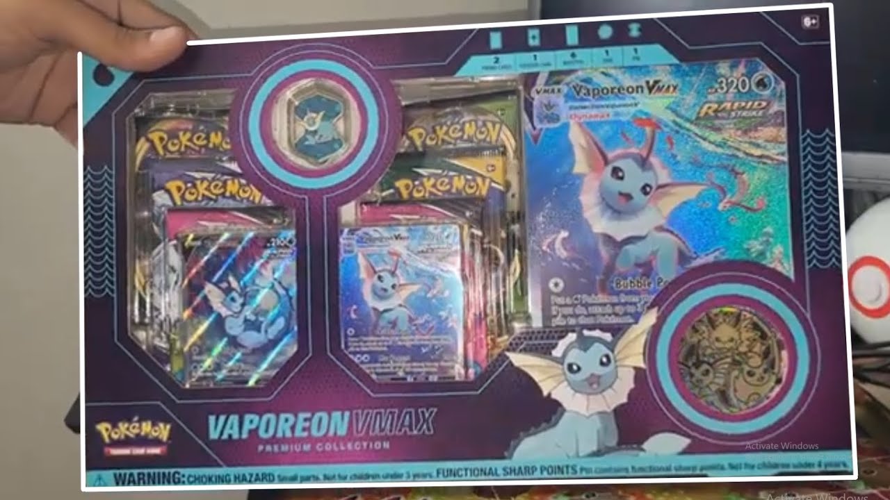 Vaporeon VMAX Premium Collection Opening! - YouTube