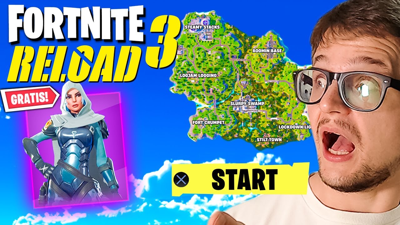 GRATIS Skin erhalten & Neue Fortnite Reload Karte ist ENDLICH da! 😍 ...