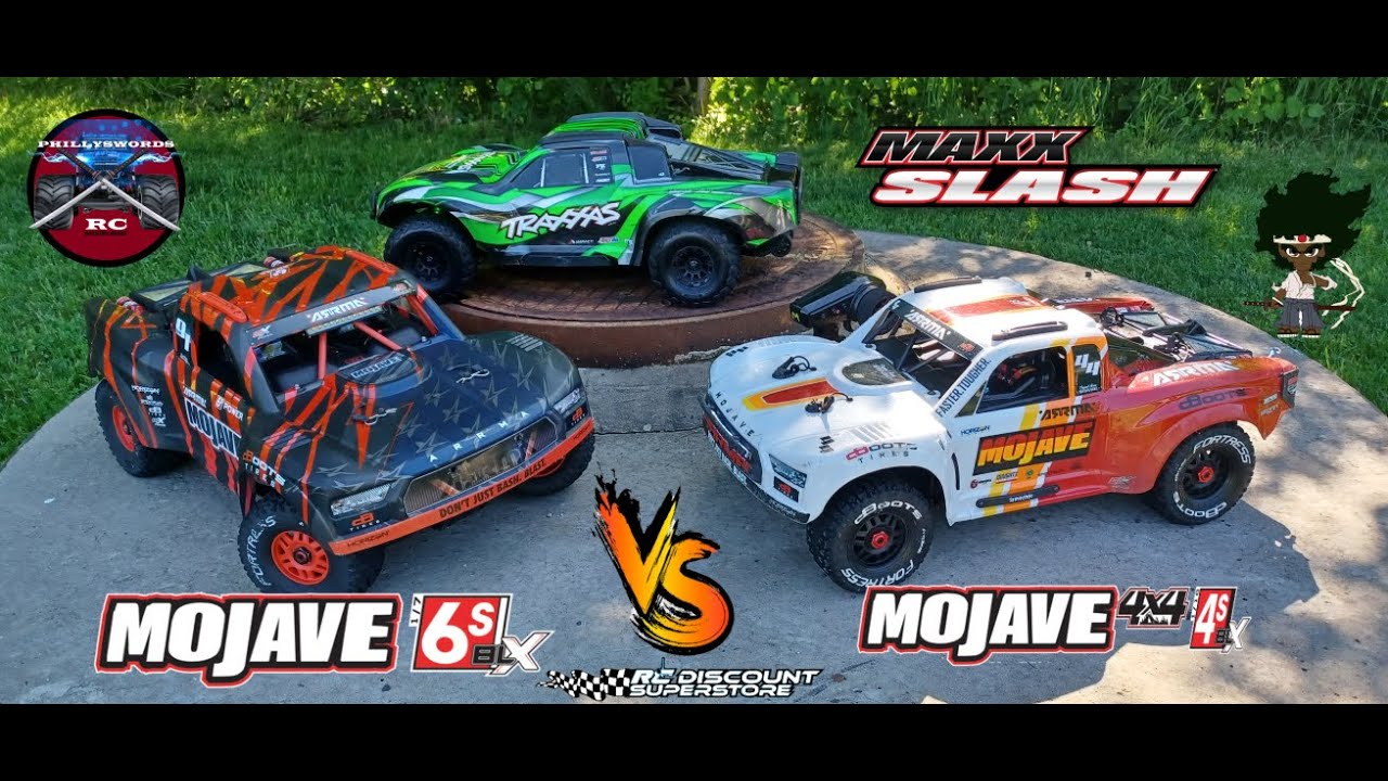 Mojaves vs 6s Maxx Slash vs the park - YouTube