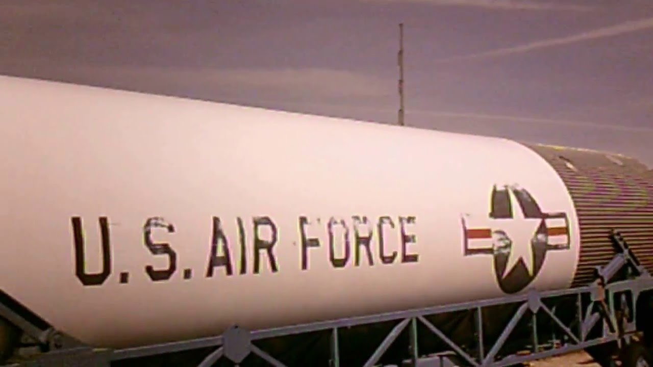 Jupiter IRBM (PGM-19) with W35 nuclear warhead - YouTube