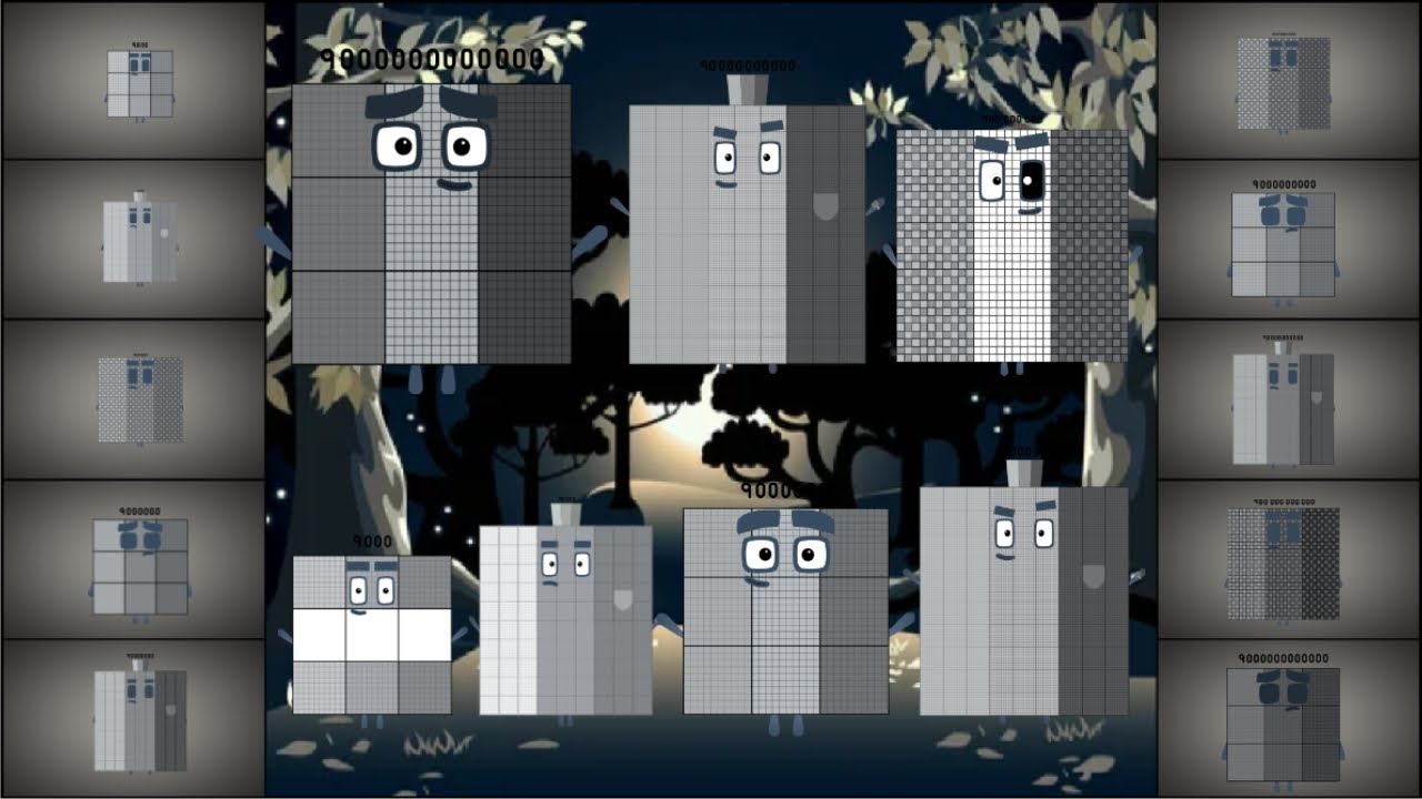 Numberblocks Band (9K-9T): Watch the BEST Fan-Made Music Videos! - YouTube