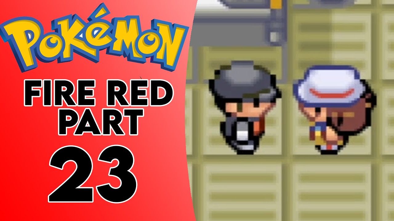 Pokemon Fire Red Walkthrough Part 23 : Rocket Rideout - YouTube