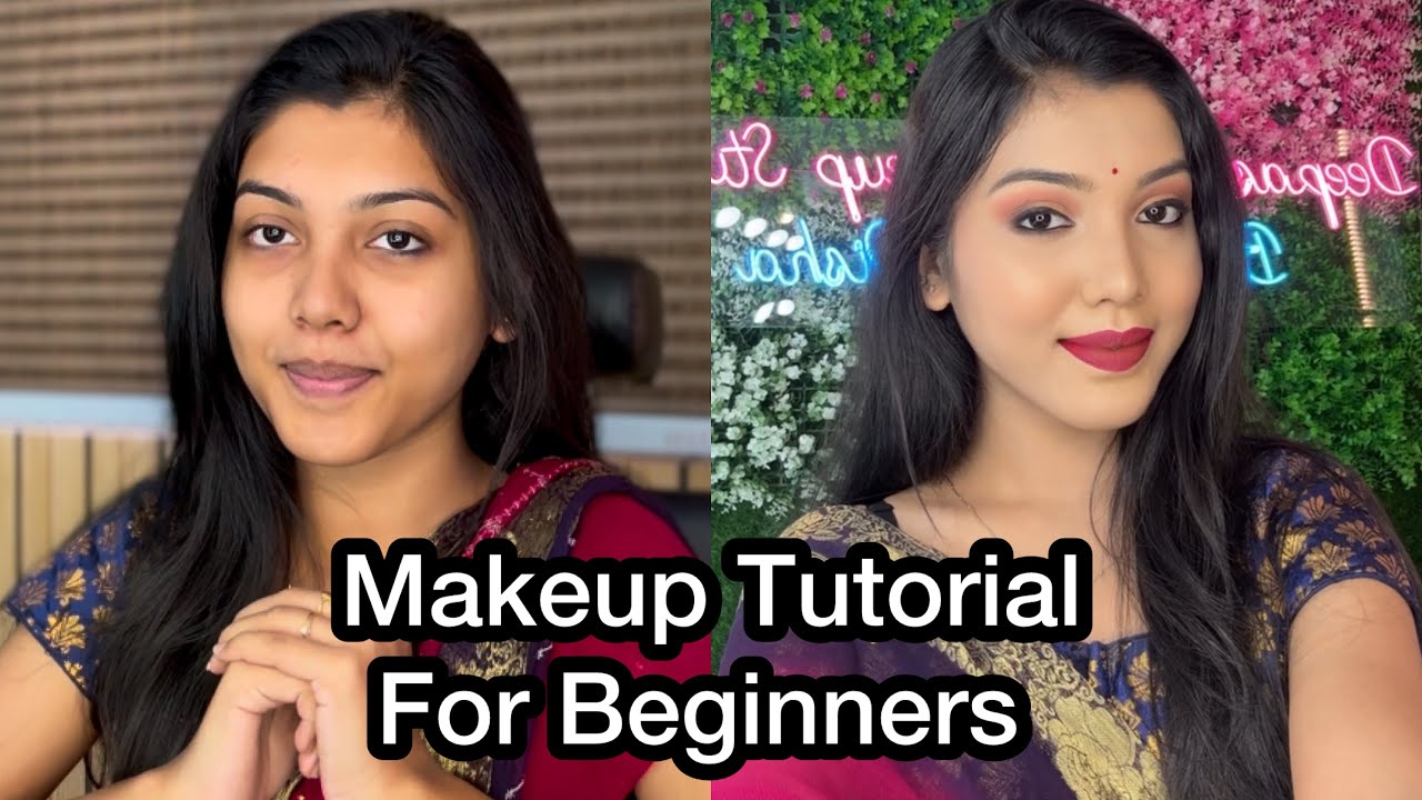 Simple Makeup Tutorial Step By Step For Beginners || ଘରେ ବସିକି କେମିତି ...
