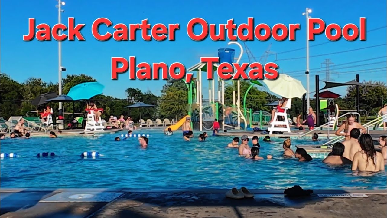 Jack Carter Outdoor Pool | Plano, Texas - YouTube