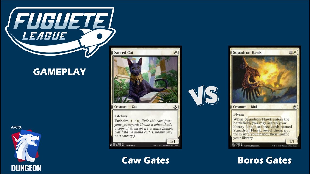 [PAUPER] Caw Gates VS Boros Gates - Fuguete League 92 (Gameplay) - YouTube