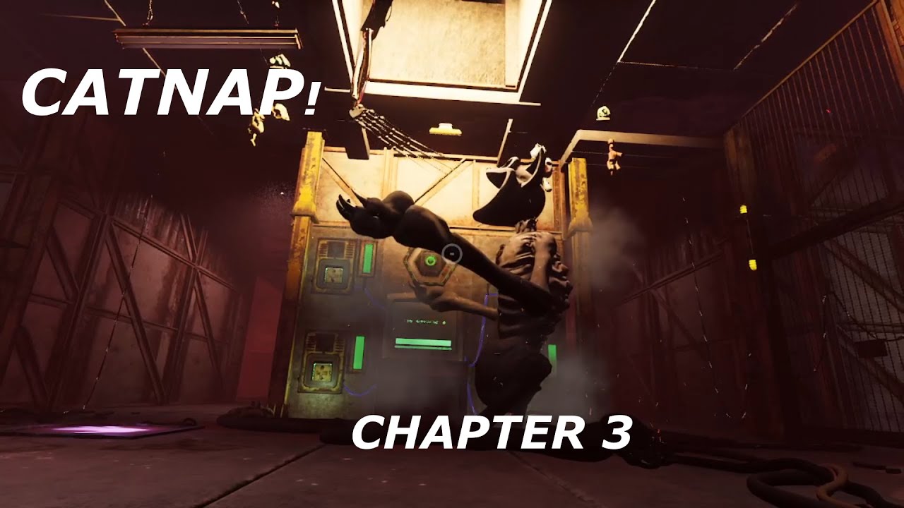 Poppy playtime Chapter 3: THE SLEEPING CAT! CATNAP! - YouTube