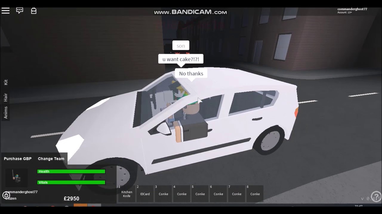ROBLOX Eastbrook - Car switch police chase - YouTube