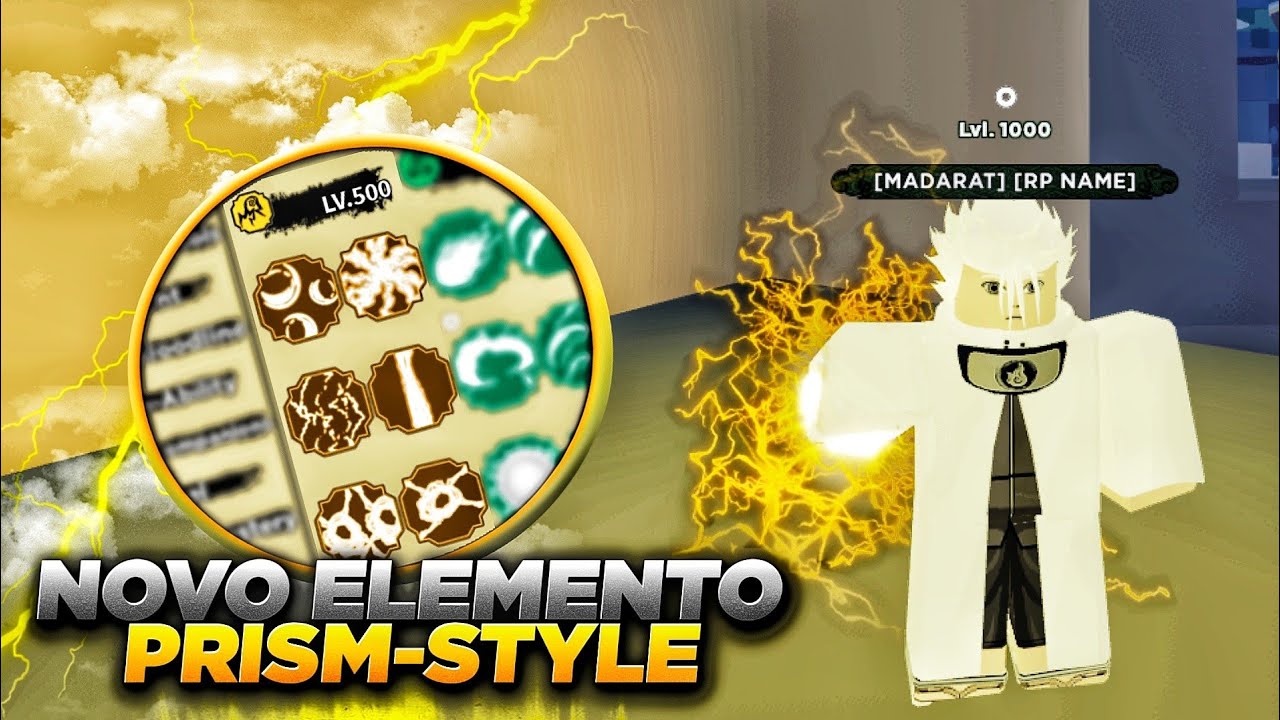 NOVO ELEMENTO PRISM-STYLE TA FORTE!!!SHINDO LIFE TUDO SOBRE A ...