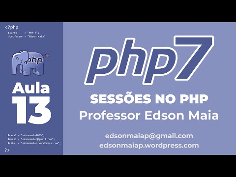 Curso de PHP 7 Aula 13 Sessões no PHP - YouTube