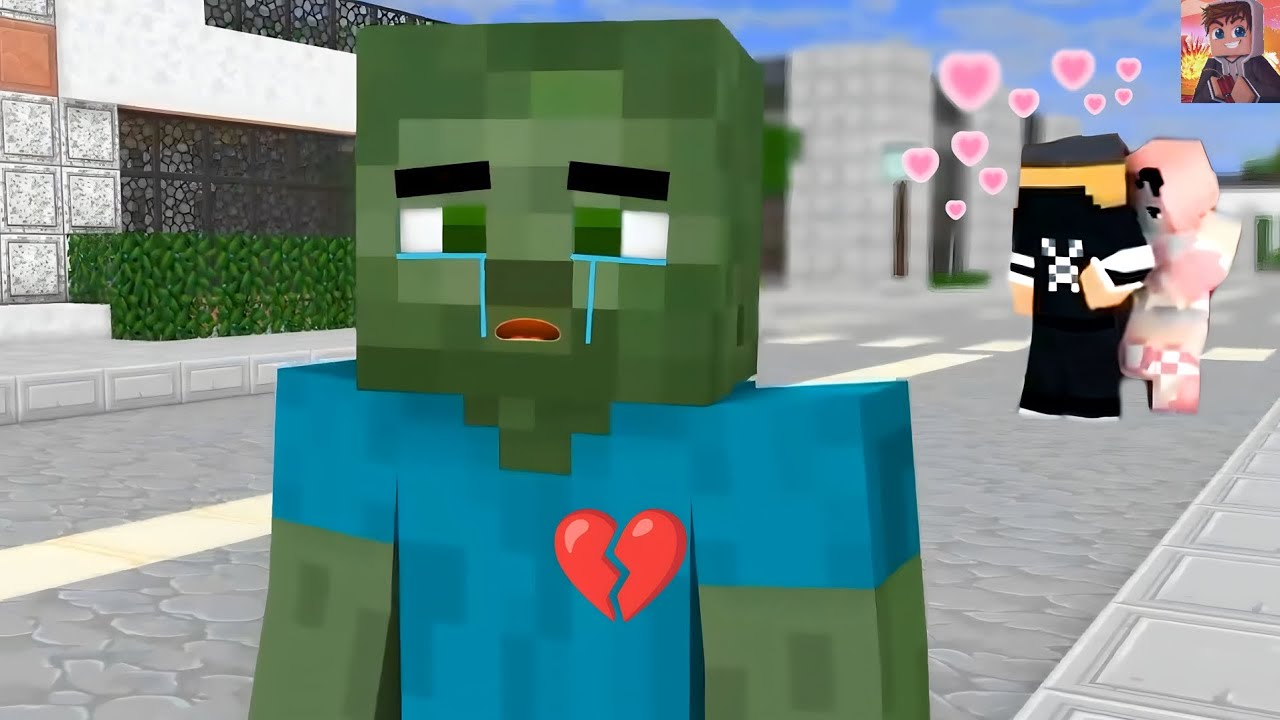 Herobrine's broken heart💔💔💔 minecraft animation | minecraft - YouTube