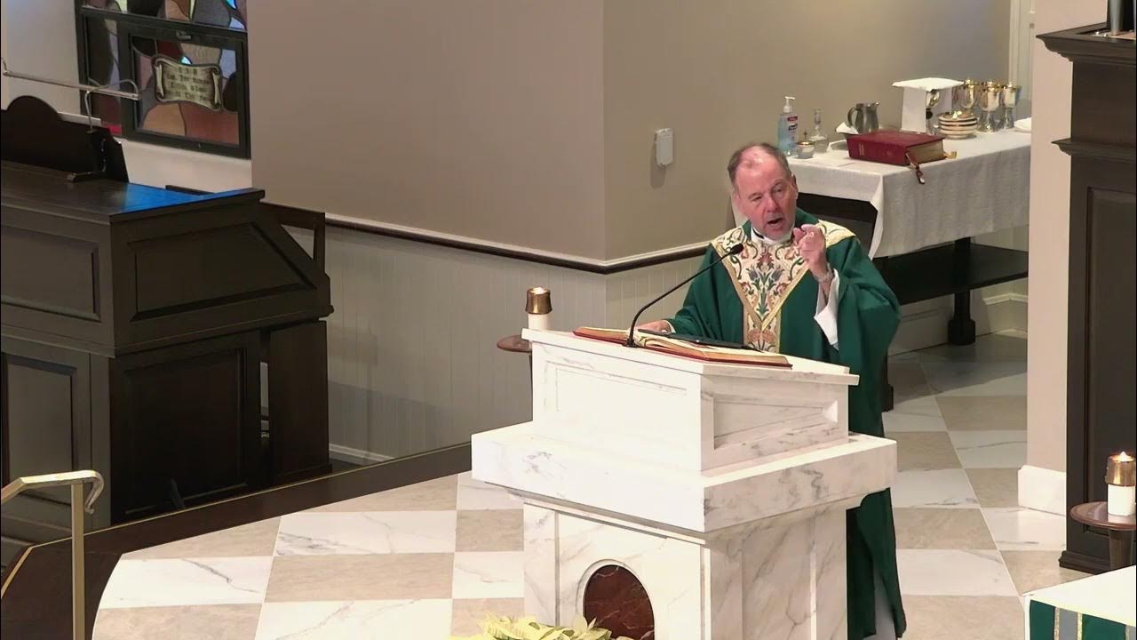 Msgr. Rick Homily Eighth Sunday In Ordinary Time March 2, 2025 - YouTube