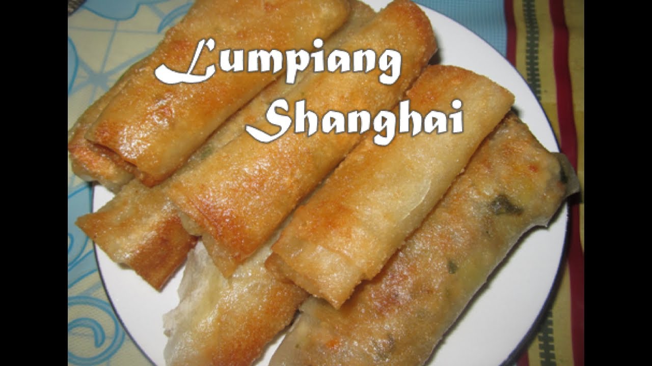 Lumpiang Shanghai (crispy) - YouTube
