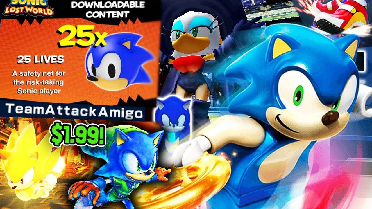 Sonic's Rocky History with DLC - YouTube