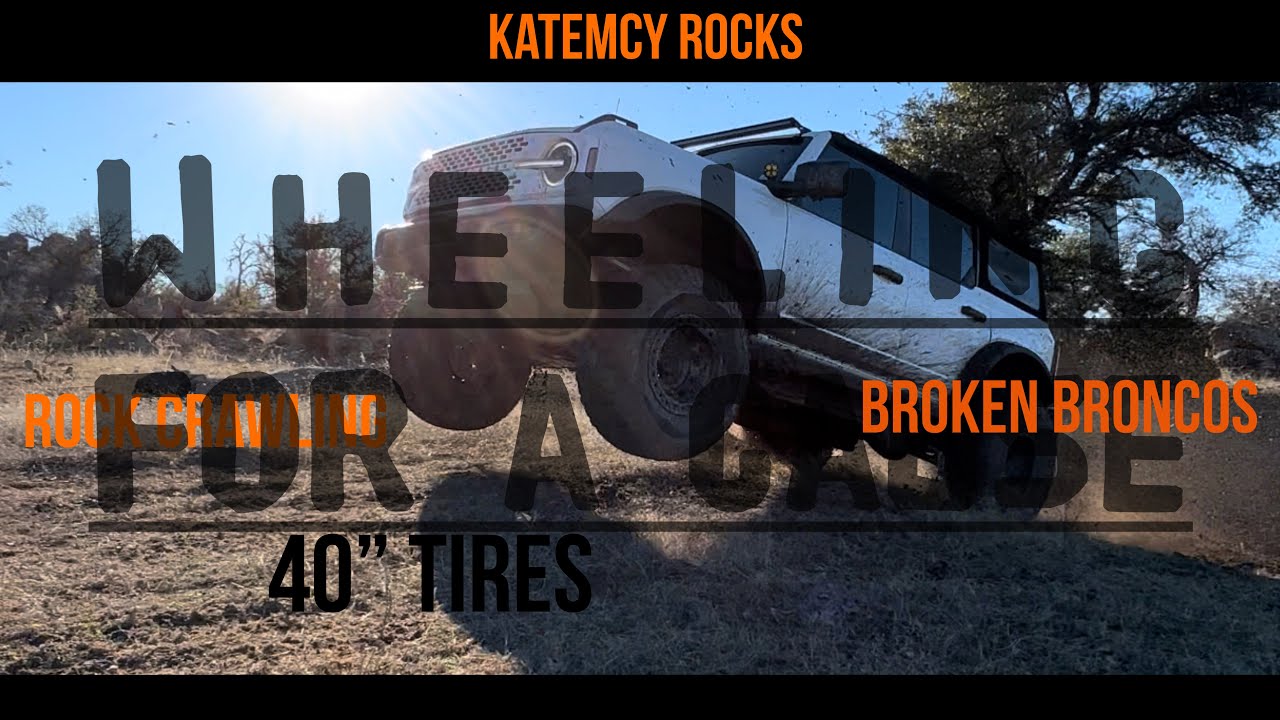 Jumping a ford bronco - YouTube