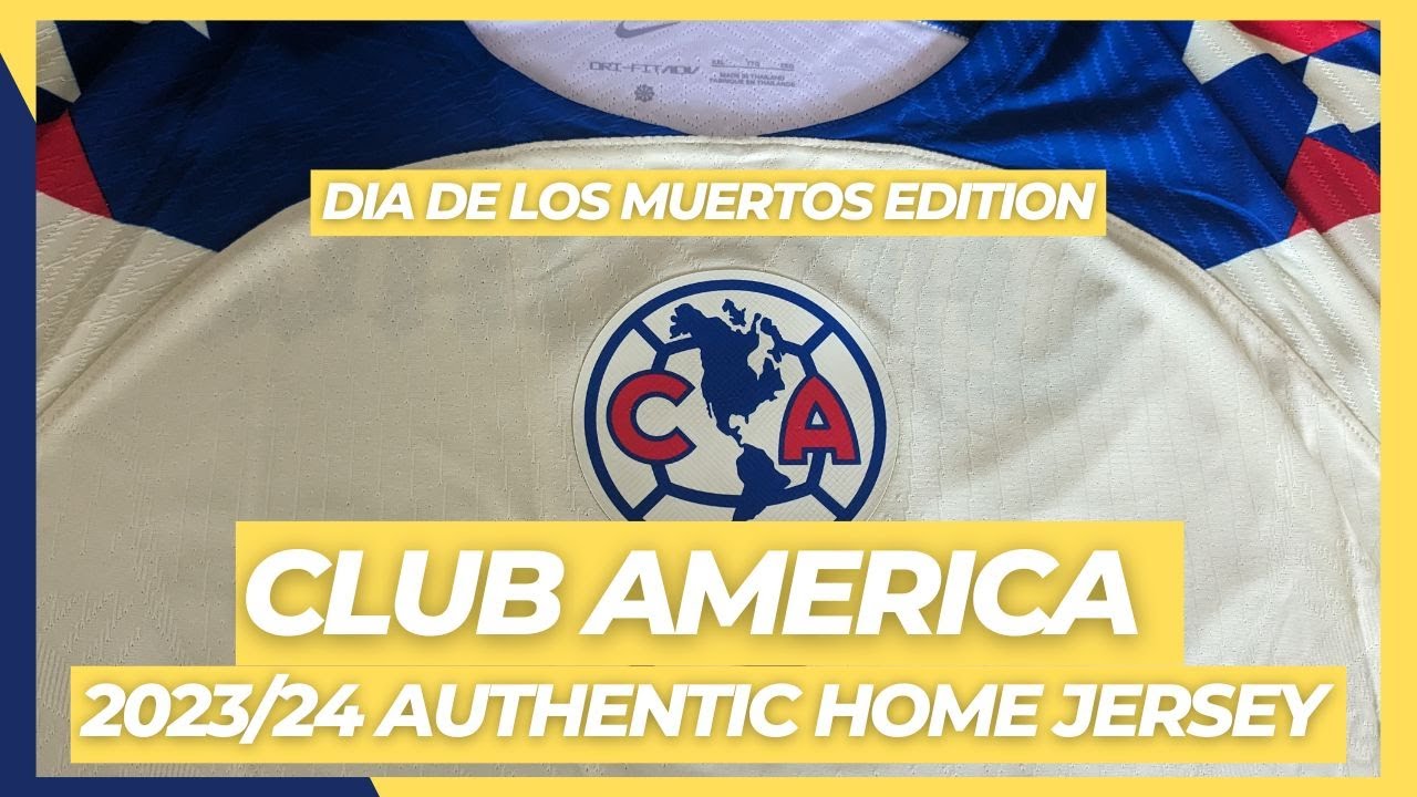 Club America 2023/24 Authentic Home Jersey Review (Dia de los Muertos ...