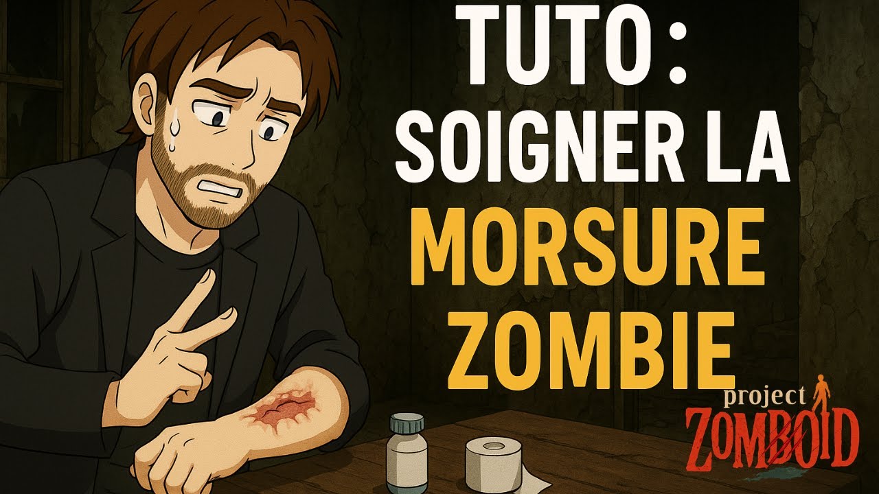 TUTO : SOIGNER LA MORSURE ! Project Zomboid FR ( MOD SIMPLE ) - YouTube