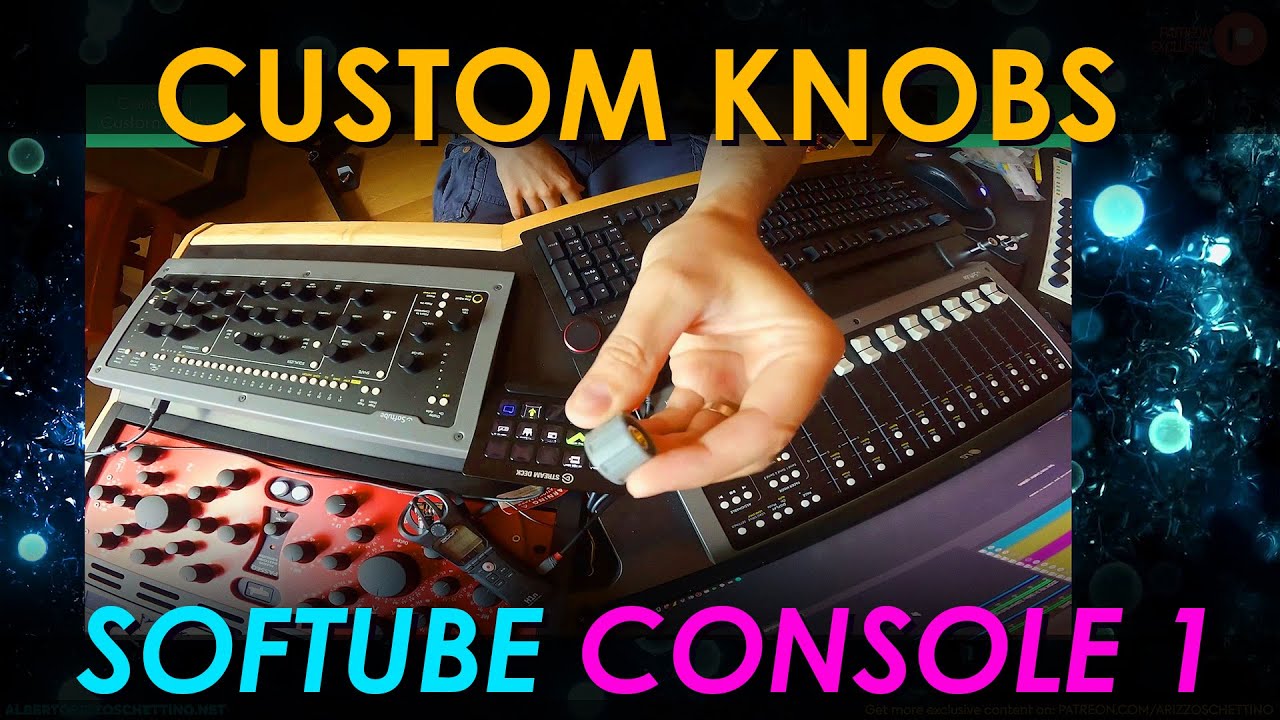 Installing Custom Knobs on Softube Console 1 - YouTube