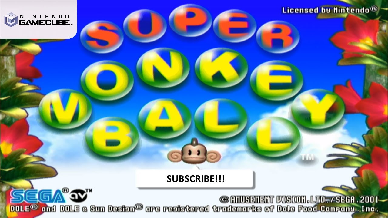 Super Monkey Ball (Nintendo Gamecube Multiplayer Gameplay) - YouTube