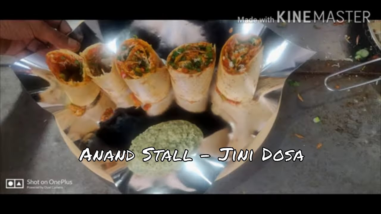 Anand Stall | 65 types of Dosa served | Mithibai college | Vile Parle ...