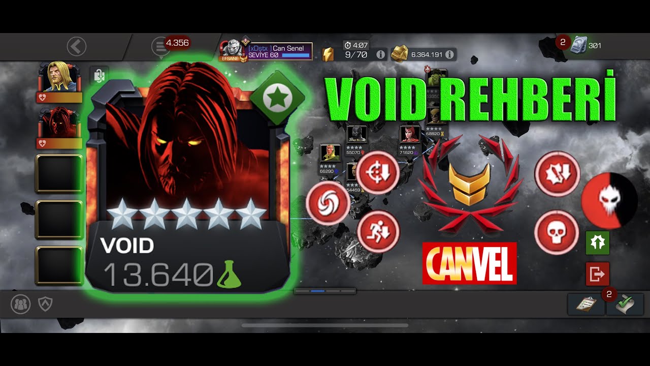 VOID NASIL KULLANILIR - MCOC - YouTube
