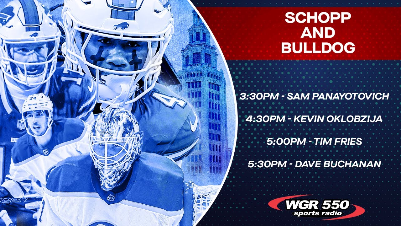 Schopp and The Bulldog Live! | May 16th 2025 | WGR SportsRadio550 - YouTube