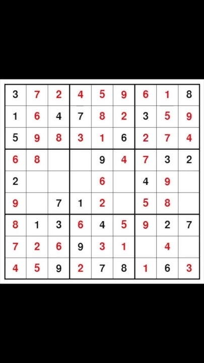 Sudoku Solver with advanced Brute-Force Algorithm! #ai #sudoku #codingchallenge - YouTube