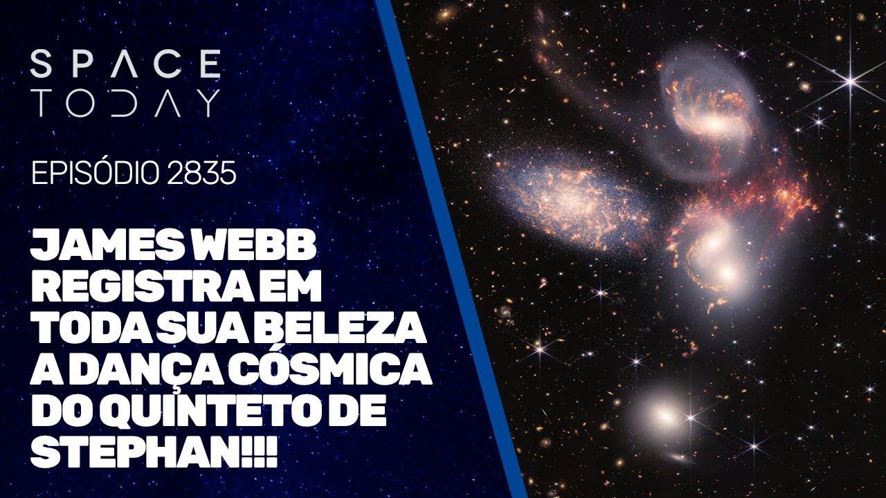 JAMES WEBB REGISTRA EM TODA A SUA BELEZA A DANÇA CÓSMICA DO QUINTETO DE ...