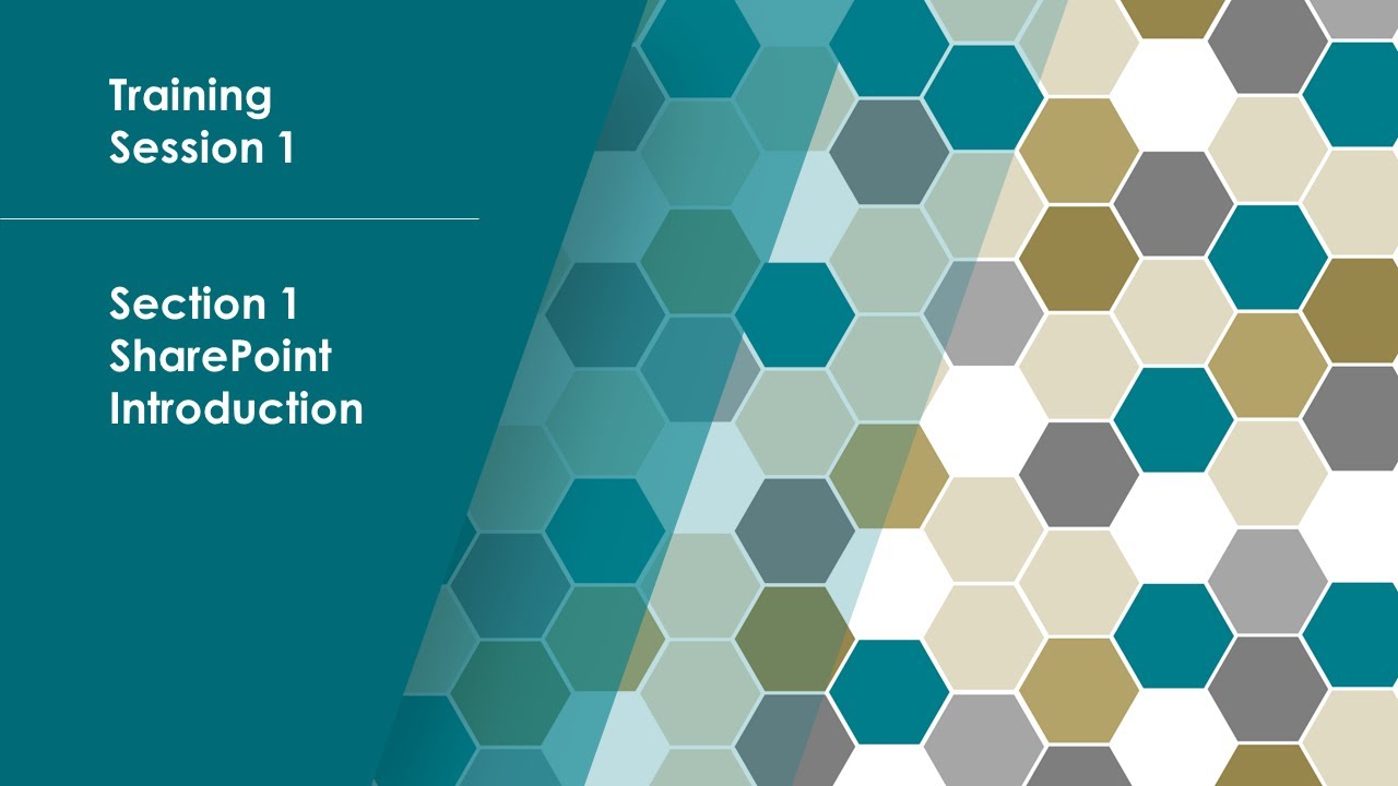 Training Video - SharePoint Introduction - YouTube