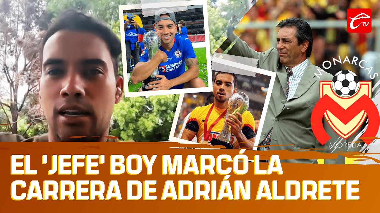 ADRIÁN ALDRETE DISFRUTÓ MÁS SER CAMPEÓN con CRUZ AZUL que con AMÉRICA ...