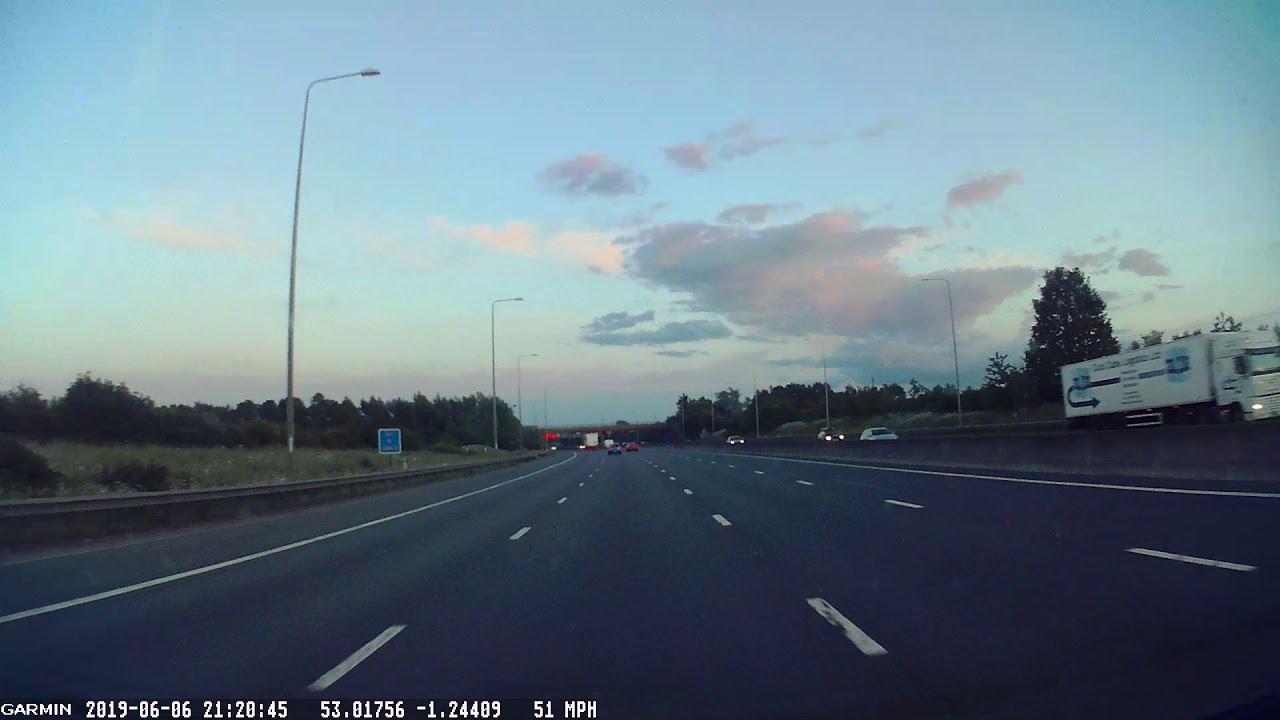 M1 Junction 24 - YouTube