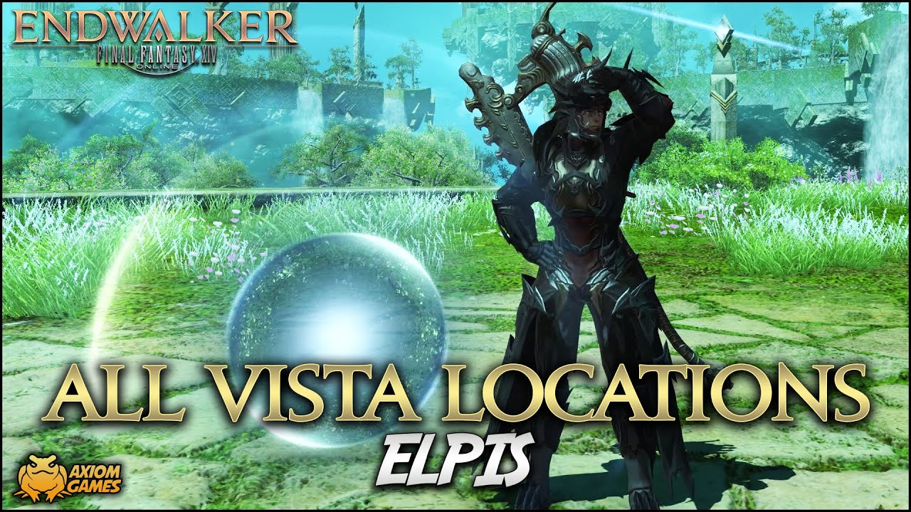 FFXIV - Elpis All Vista Locations - YouTube