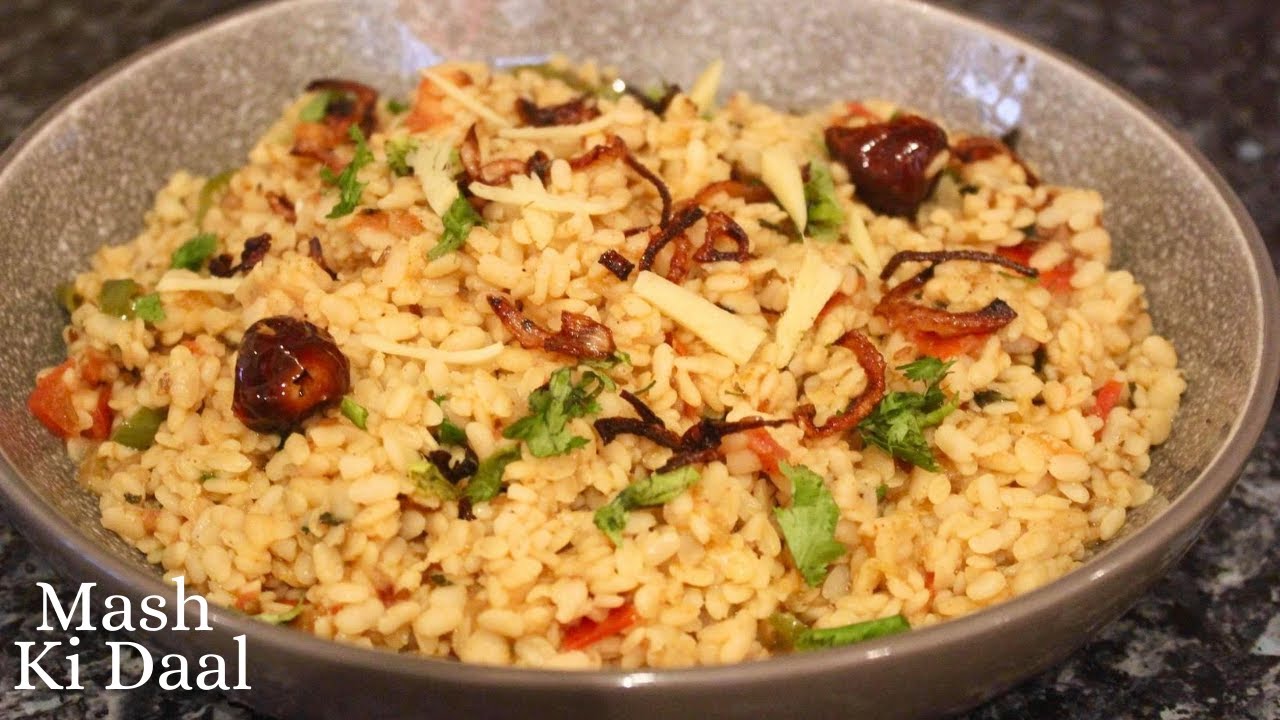 Mash Ki Daal | Urad Daal | Khari Mash Ki Daal | Masaledar Mash Ki daal ...