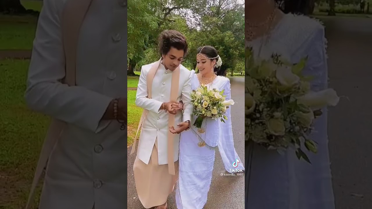 Harshi rasanga and Kavindu’s wedding shoot #shorts #srilanka #tiktok # ...