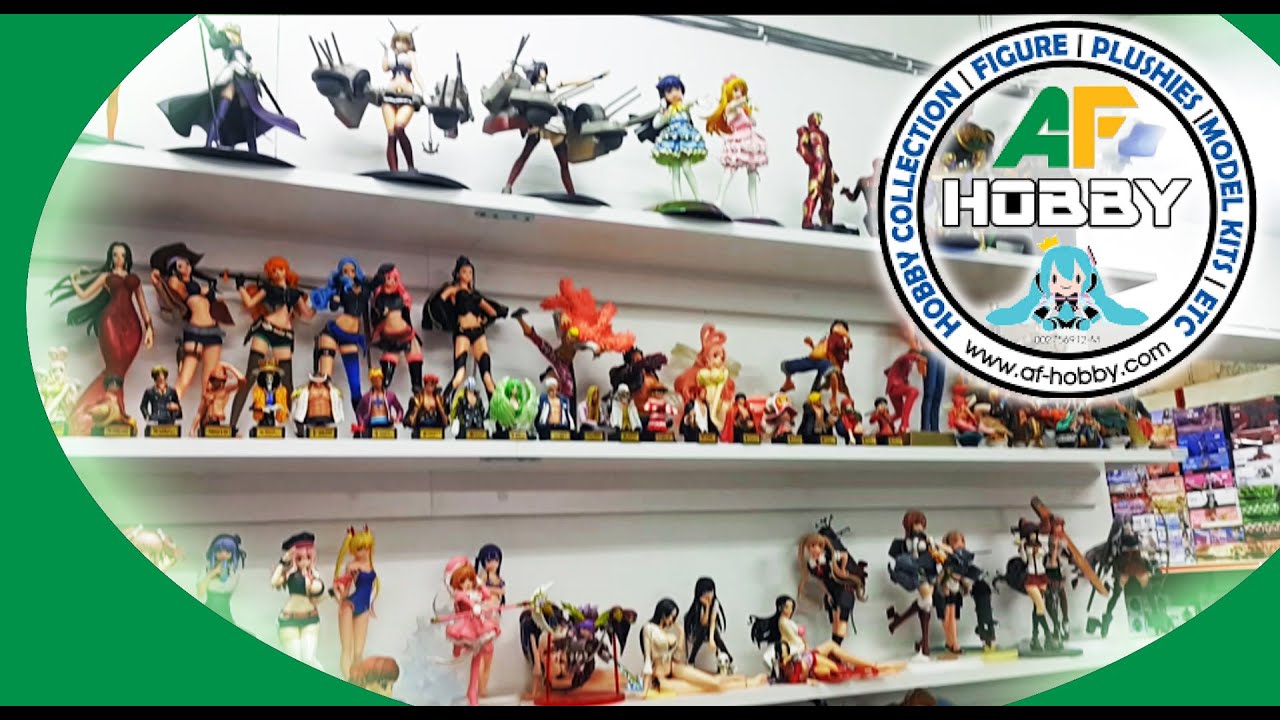Biggest Anime Figure Toy Store In Malaysia (AF Hobby) - YouTube
