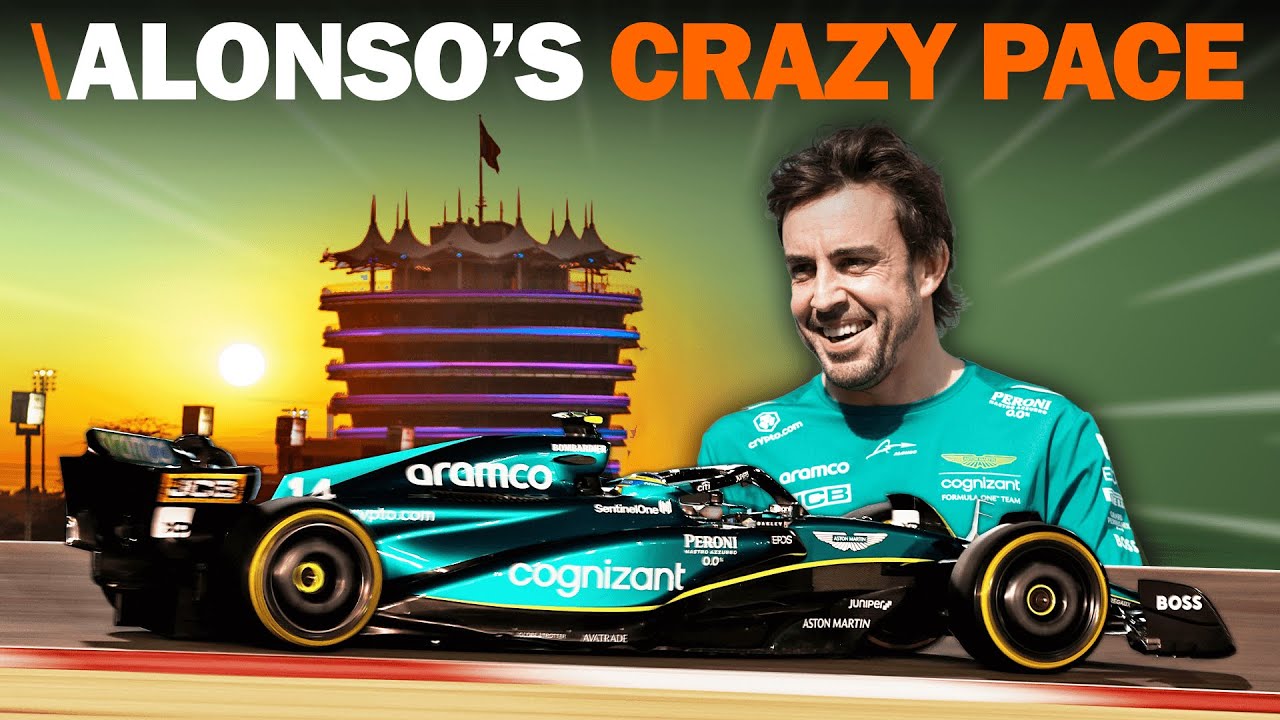 How was Alonso so fast on day one of 2023 F1 testing? - YouTube