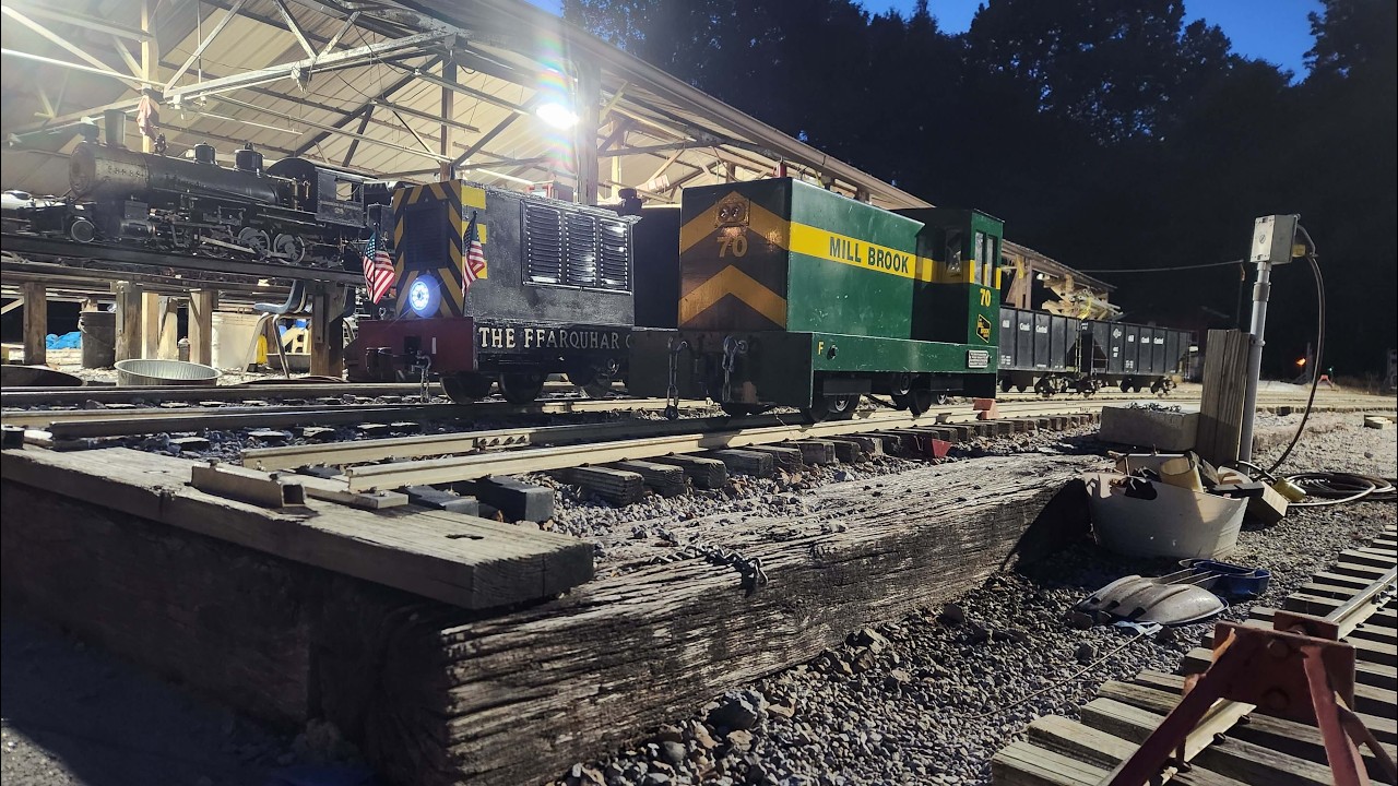 Interview with Mill Brook Railroad at the Mill Creek Central Railroad ...