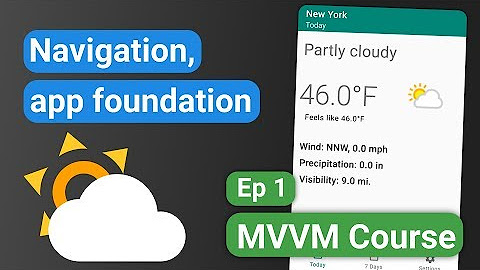 Forecast App - Android Kotlin MVVM Tutorial Course - YouTube