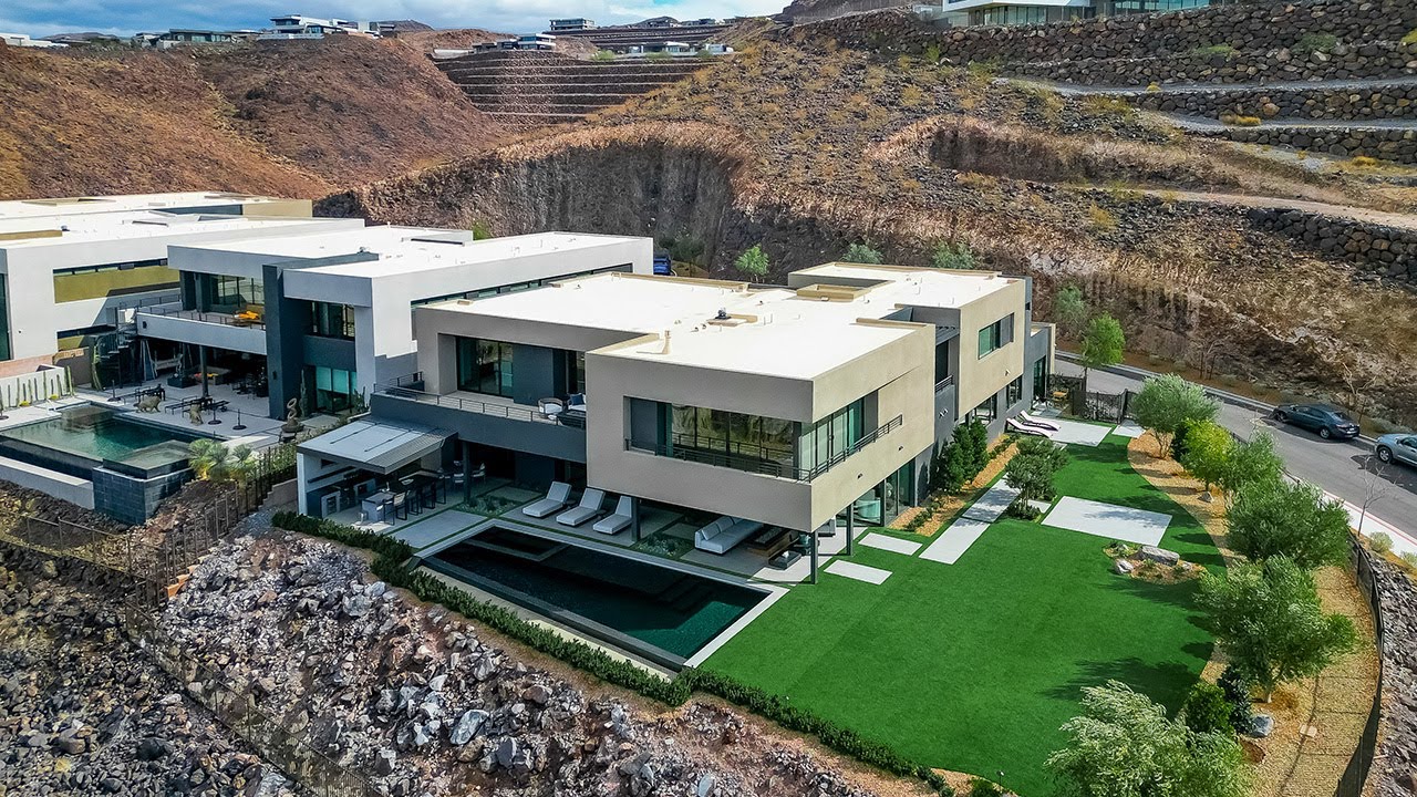 Luxury Las Vegas Property Tour | 1786 Diamond Rim Ct - YouTube