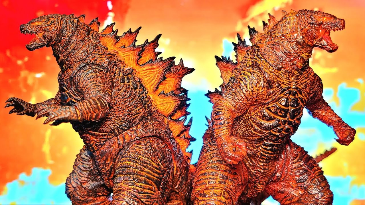 Hiya Godzilla battle version and repaint - YouTube