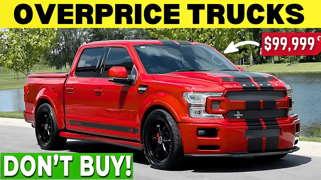 10 Most OVERPRICED Trucks That You’ll Regret Paying For! - YouTube