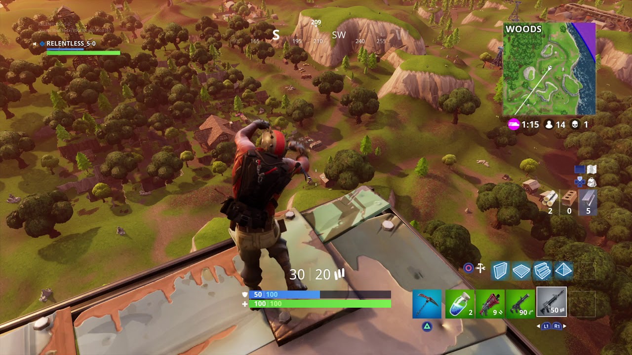 Fortnite fall to death - YouTube