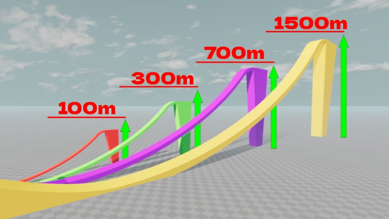 Jumping from big slides | BeamNG.Drive - YouTube