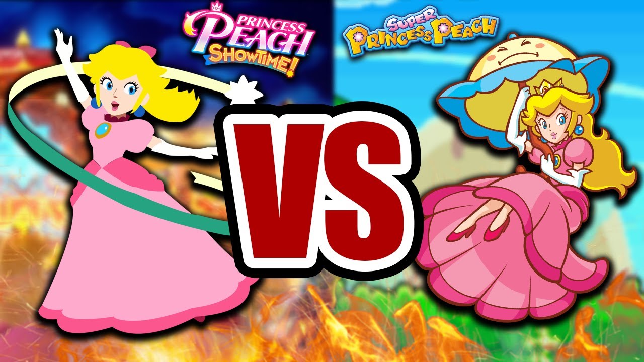 Princess Peach Showtime VS Super Princess Peach - YouTube