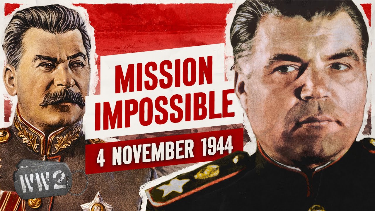 Week 271 - Stalin Says, "Bring Me Budapest!" - WW2 - November 4, 1944 ...