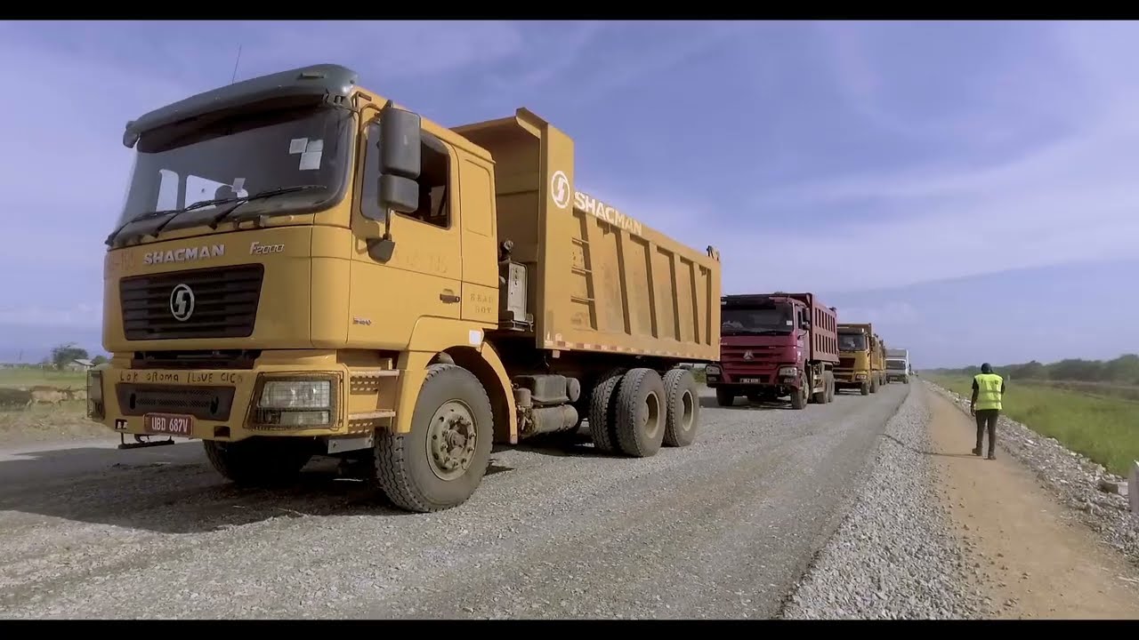 Road Construction Using Tough Geocell and Geogrid, Hoima Butiaba ...