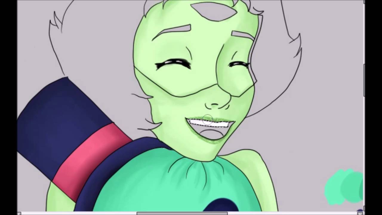 Peridot and her alien -Speedpaint- - YouTube