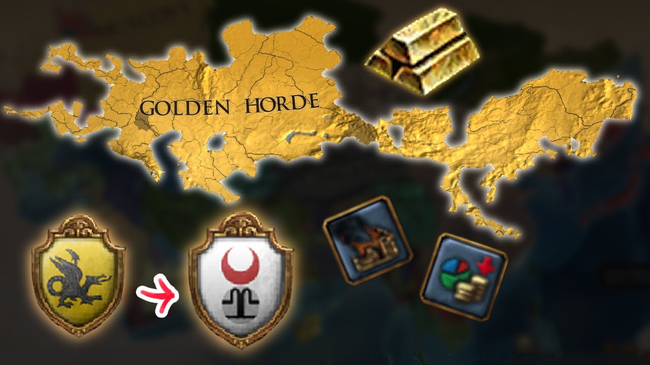 Kazan into GOLDEN HORDE (Part 1) - EU4 1.37 - YouTube