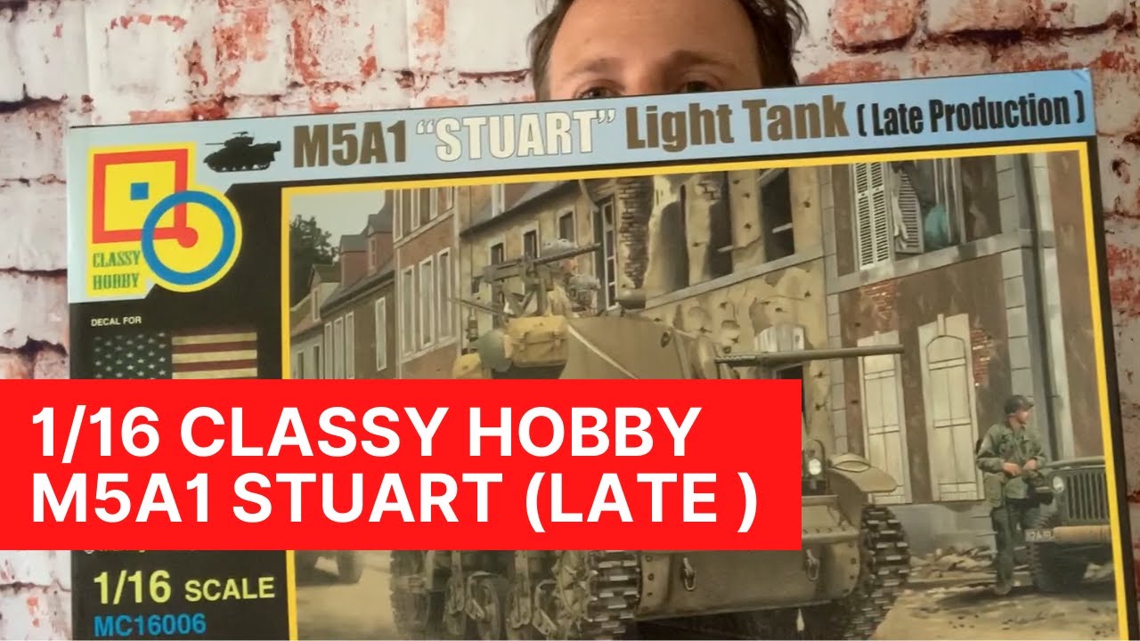 Classy Hobby 1/16 M5A1 Stuart Late Production MC16006: A look inside ...
