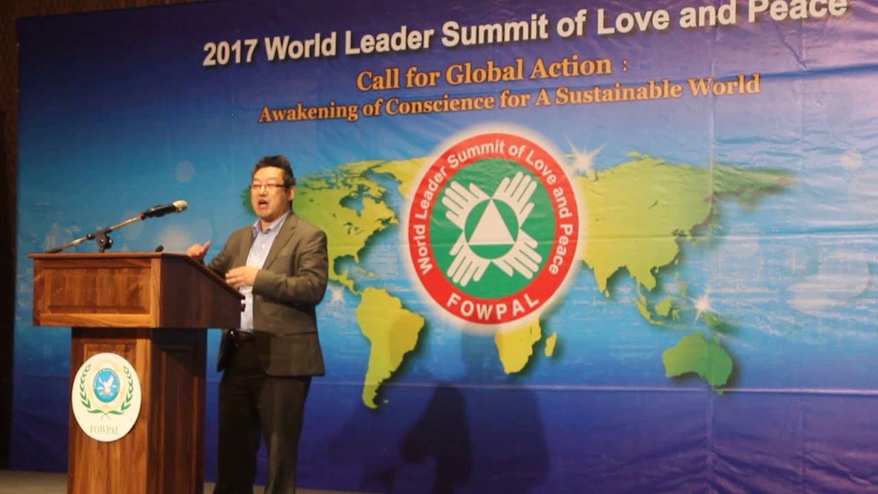 David Kam speaks at FOWPAL's 2017 World Leader Summit 9/21/17 - YouTube