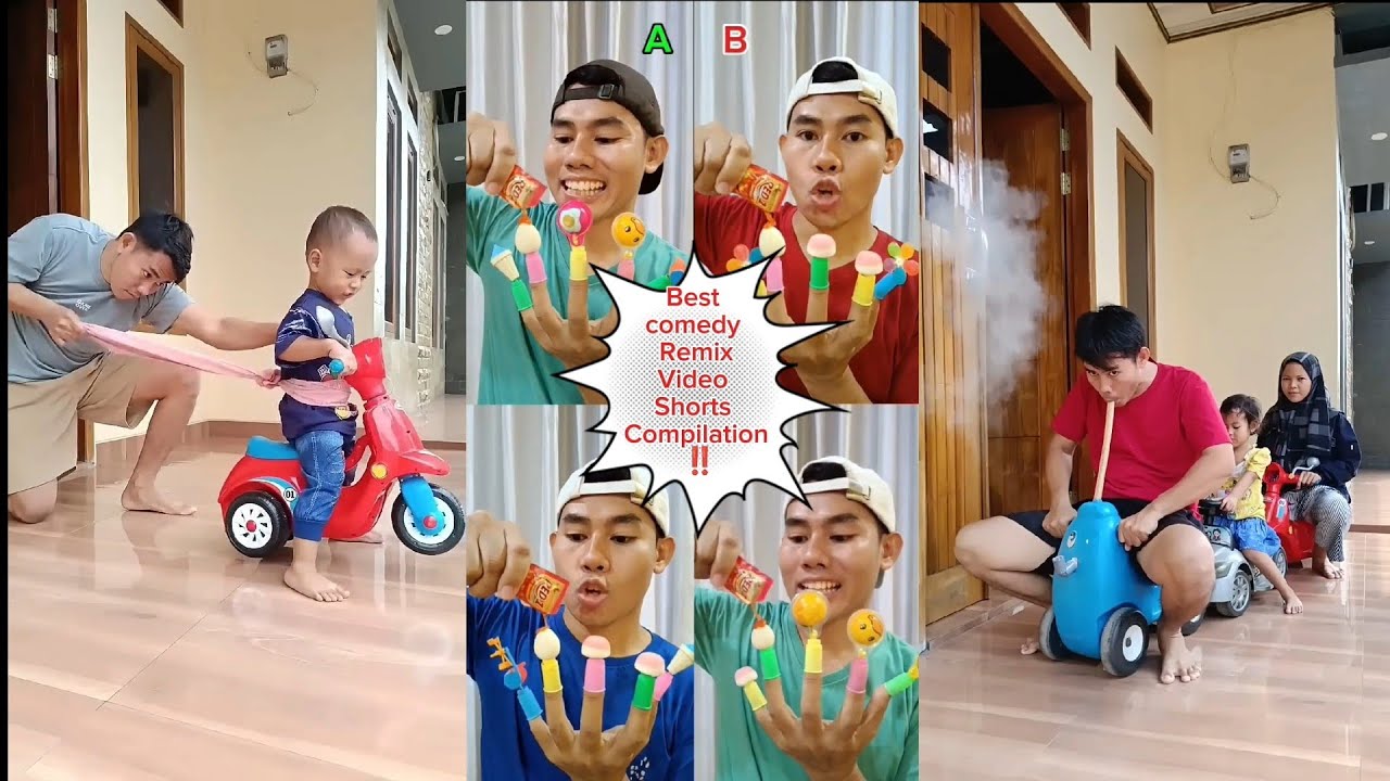 Funny Comedy Remix Video Shorts Compilation ‼️ Makes You Laugh 😅😂😂 ...